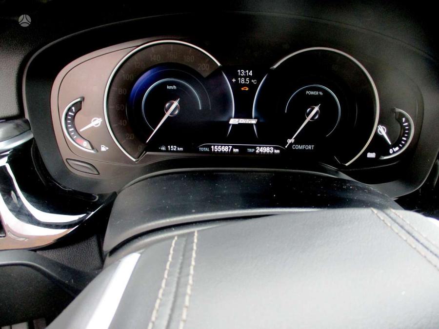 Black BMW 530 2019 in Vilnius, with an engine capacity of 2.00 L and mileage of 156 thousand km for 21785 €, photo 26 on AUTOMOTO.COM.LV