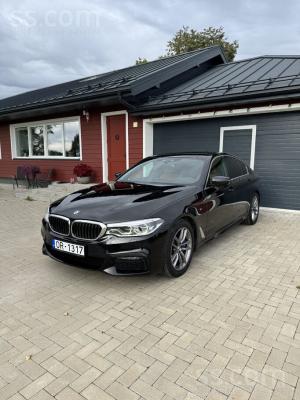 Black BMW 530 2019 in Limbazi, with an engine capacity of 2.00 L and mileage of 189 thousand km for 26990 €, photo  on AUTOMOTO.COM.LV