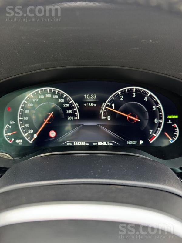 Melns BMW 530 2019 Limbaži, ar dzinēja tilpumu 2.00 L un nobraukumu 189 tūkst. km par 26990 €, foto 9 vietnē AUTOMOTO.COM.LV