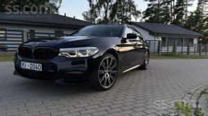 Black BMW 530 2020 in Riga, with an engine capacity of 2.00 L and mileage of 112 thousand km for 33990 €, photo  on AUTOMOTO.COM.LV