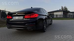 Black BMW 530 2020 in Riga, with an engine capacity of 2.00 L and mileage of 112 thousand km for 33990 €, photo 4 on AUTOMOTO.COM.LV