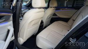 Black BMW 530 2020 in Riga, with an engine capacity of 2.00 L and mileage of 112 thousand km for 33990 €, photo 9 on AUTOMOTO.COM.LV
