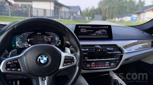 Black BMW 530 2020 in Riga, with an engine capacity of 2.00 L and mileage of 112 thousand km for 33990 €, photo 15 on AUTOMOTO.COM.LV