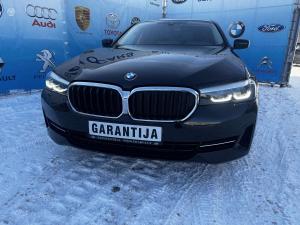 Black BMW 530 2021 in Siauliai, with an engine capacity of 2.99 L and mileage of 169 thousand km for 24900 €, photo  on AUTOMOTO.COM.LV