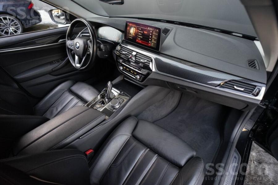 Melns BMW 530 2021 Rīga, ar dzinēja tilpumu 3.00 L un nobraukumu 170 tūkst. km par 28550 €, foto 34 vietnē AUTOMOTO.COM.LV