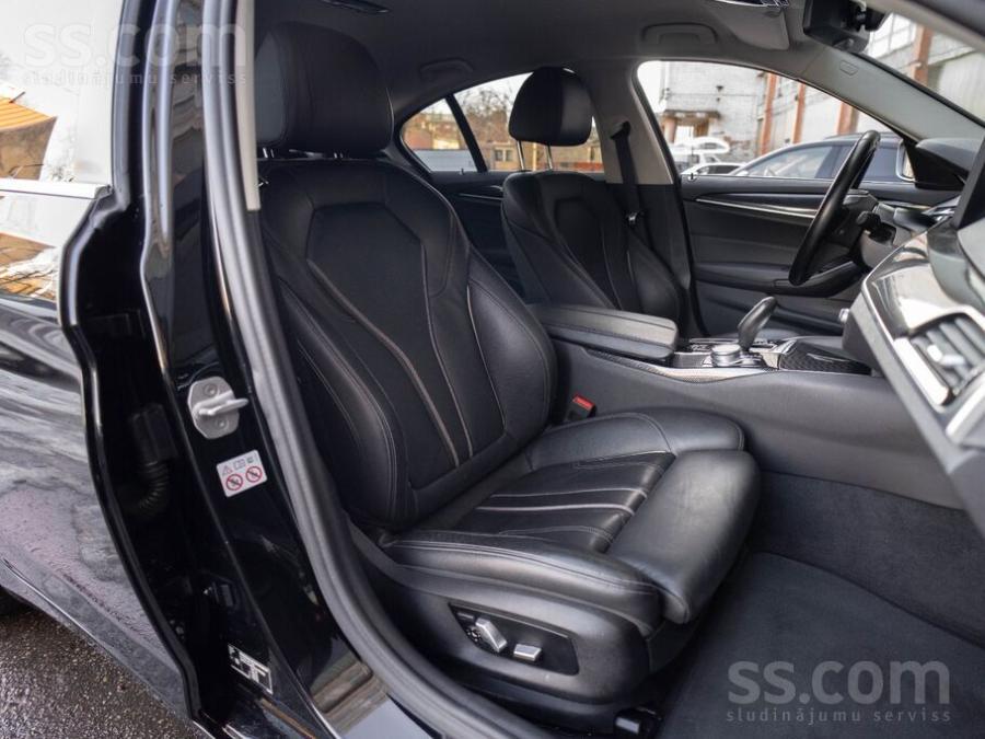 Melns BMW 530 2021 Rīga, ar dzinēja tilpumu 3.00 L un nobraukumu 170 tūkst. km par 28550 €, foto 35 vietnē AUTOMOTO.COM.LV