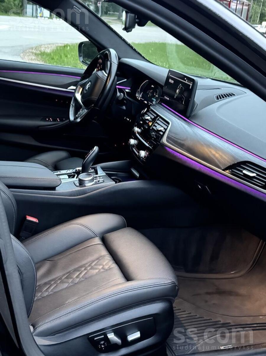 Melns BMW 530 2021 Madona, ar dzinēja tilpumu 2.00 L un nobraukumu 148 tūkst. km par 29900 €, foto 7 vietnē AUTOMOTO.COM.LV