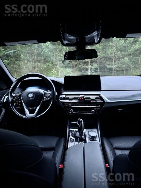 Black BMW 530 2021 in Madona, with an engine capacity of 2.00 L and mileage of 148 thousand km for 29900 €, photo 9 on AUTOMOTO.COM.LV