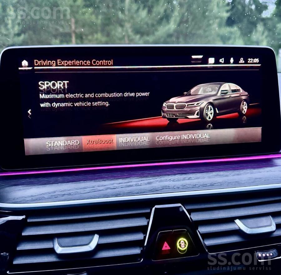 Melns BMW 530 2021 Madona, ar dzinēja tilpumu 2.00 L un nobraukumu 148 tūkst. km par 29900 €, foto 15 vietnē AUTOMOTO.COM.LV