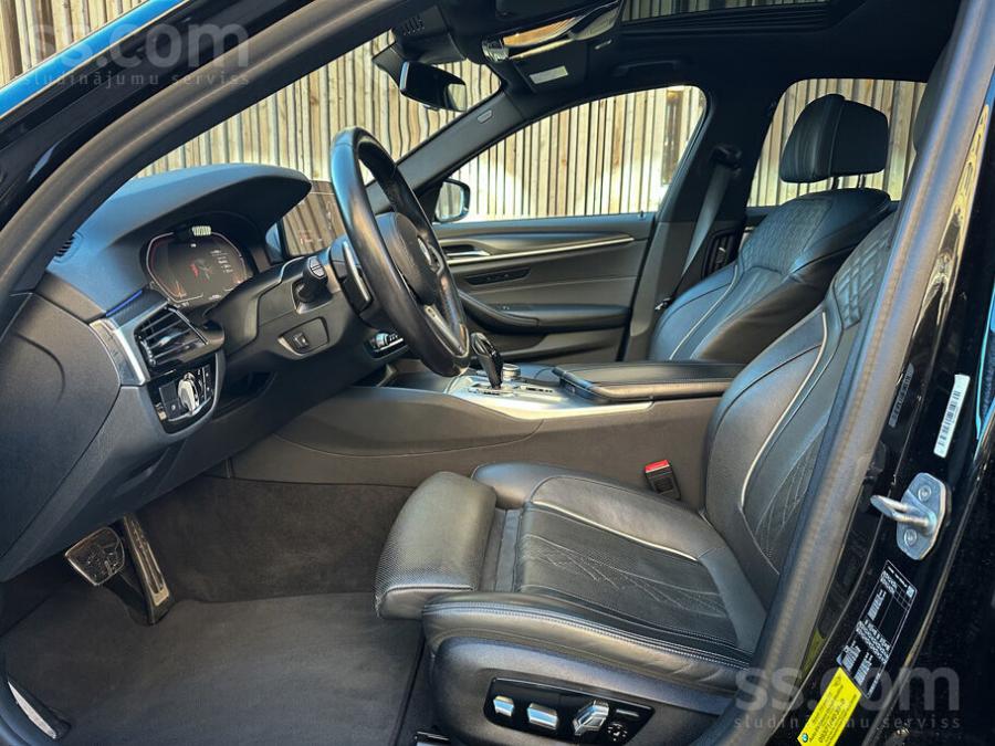 Melns BMW 530 2021 Rīga, ar dzinēja tilpumu 3.00 L un nobraukumu 99 tūkst. km par 40555 €, foto 14 vietnē AUTOMOTO.COM.LV