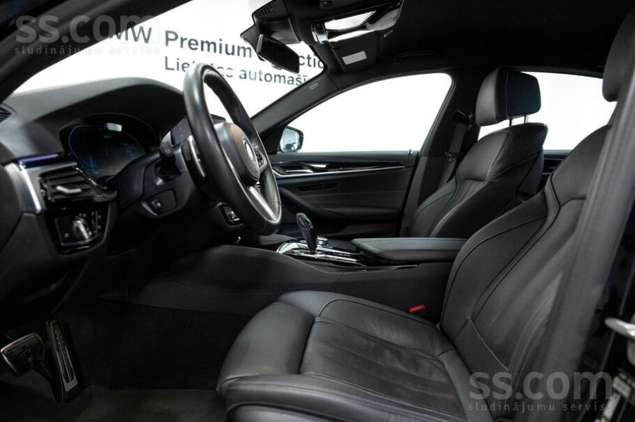 Melns BMW 530 2022 Rīga, ar dzinēja tilpumu 2.00 L un nobraukumu 87 tūkst. km par 37500 €, foto 7 vietnē AUTOMOTO.COM.LV