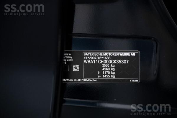 Melns BMW 530 2022 Rīga, ar dzinēja tilpumu 2.00 L un nobraukumu 87 tūkst. km par 37500 €, foto 8 vietnē AUTOMOTO.COM.LV