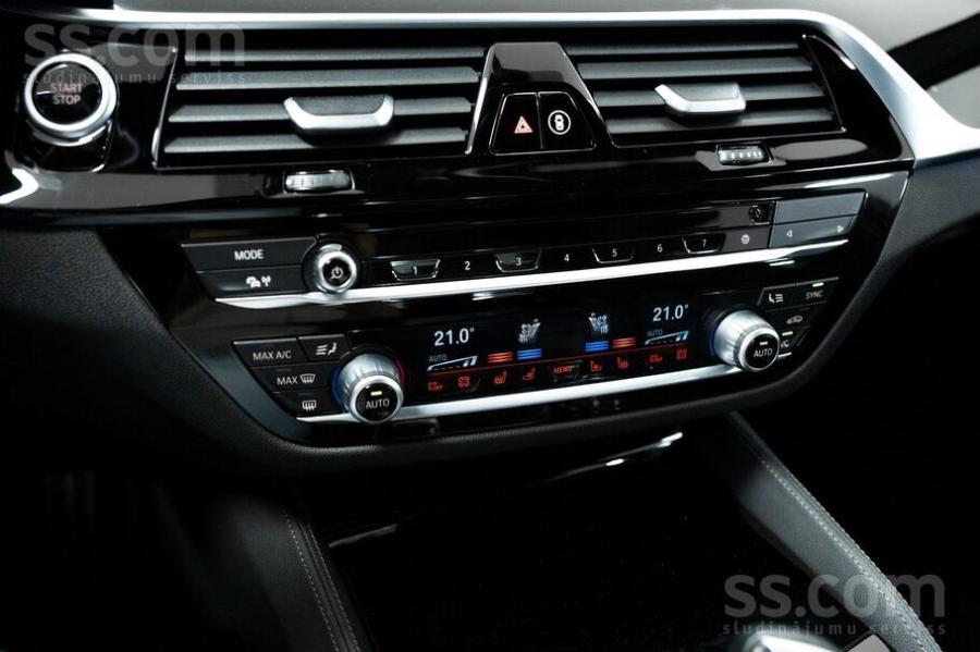 Melns BMW 530 2022 Rīga, ar dzinēja tilpumu 2.00 L un nobraukumu 87 tūkst. km par 37500 €, foto 13 vietnē AUTOMOTO.COM.LV