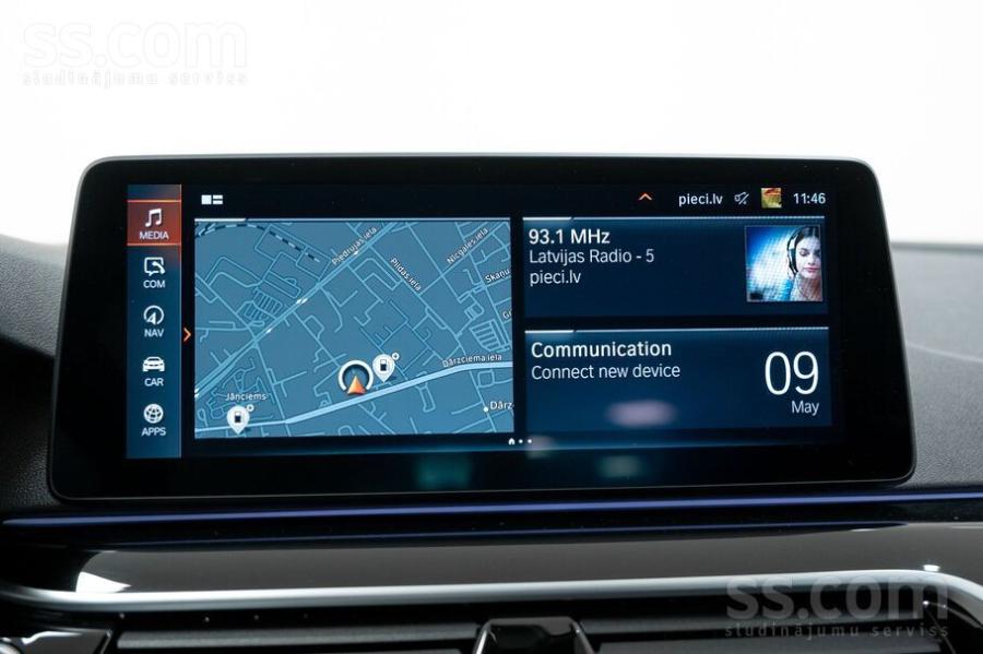 Melns BMW 530 2022 Rīga, ar dzinēja tilpumu 2.00 L un nobraukumu 87 tūkst. km par 37500 €, foto 26 vietnē AUTOMOTO.COM.LV