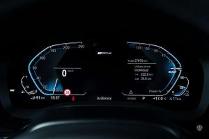 Black BMW 530 2022 in Vilnius, with an engine capacity of 2.00 L and mileage of 58 thousand km for 34999 €, photo 22 on AUTOMOTO.COM.LV