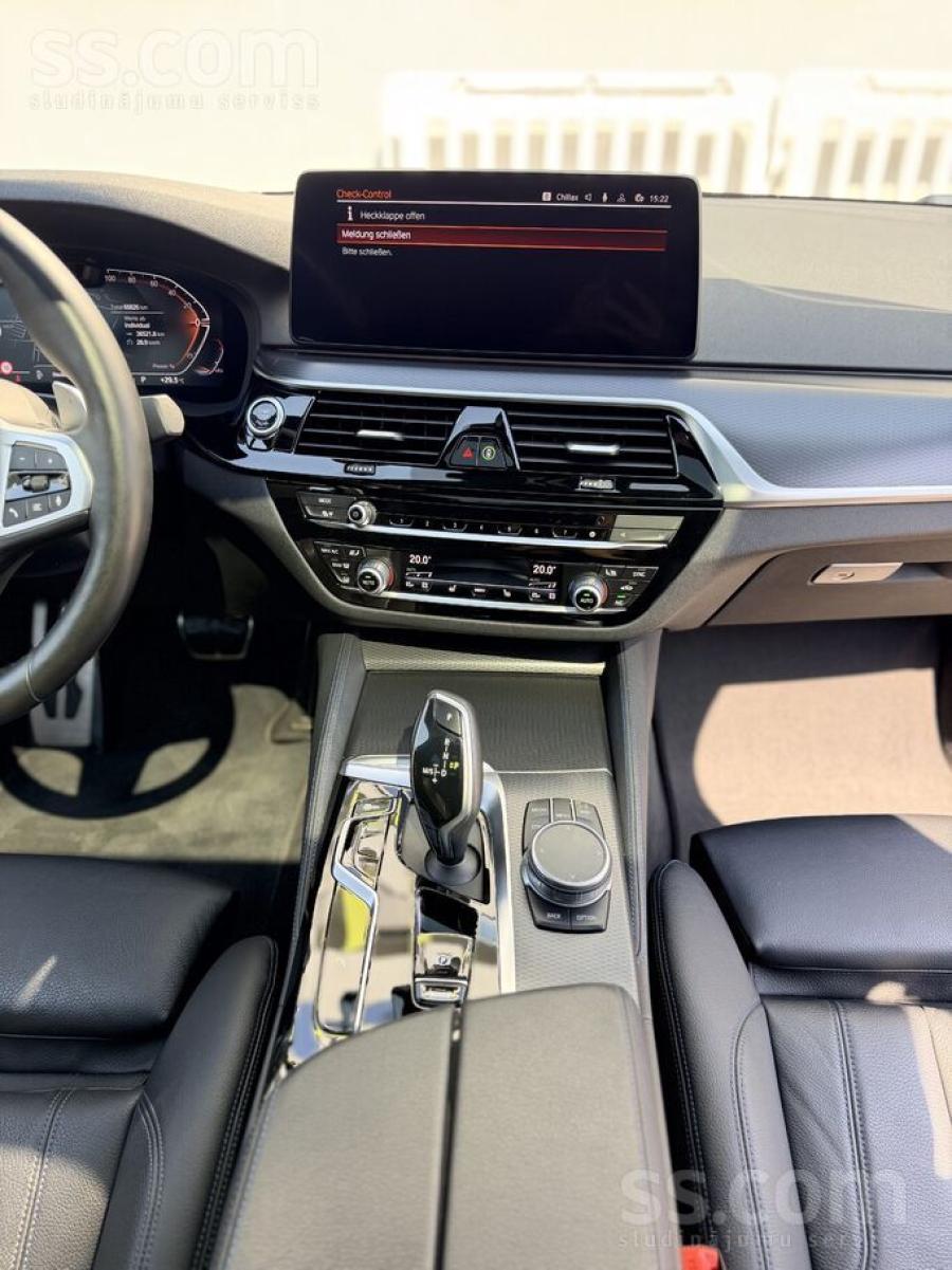 Melns BMW 530 2022 Rīga, ar dzinēja tilpumu 3.00 L un nobraukumu 67 tūkst. km par 39000 €, foto 10 vietnē AUTOMOTO.COM.LV