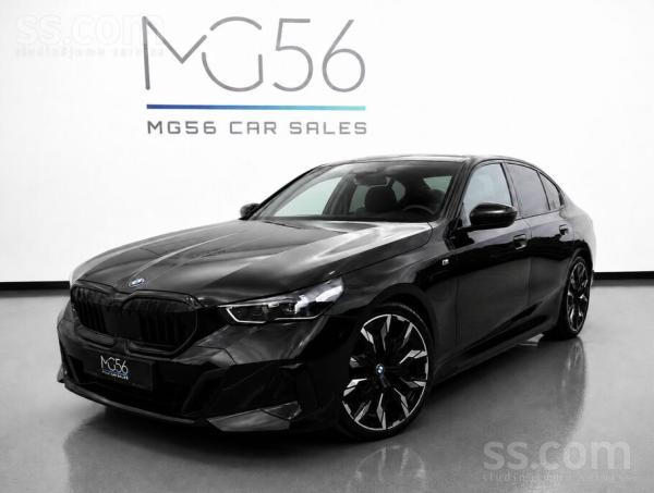 Black BMW 530 2024 in Riga, with an engine capacity of 2.00 L and mileage of 24 thousand km for 58900 €, photo 1 on AUTOMOTO.COM.LV