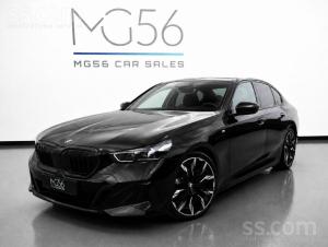 Black BMW 530 2024 in Riga, with an engine capacity of 2.00 L and mileage of 24 thousand km for 58900 €, photo  on AUTOMOTO.COM.LV