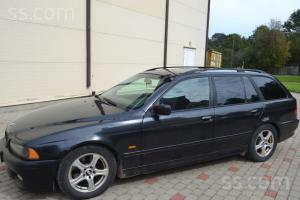 Black BMW 530 2000 in Aizkraukle, with an engine capacity of 3.00 L and mileage of 392 thousand km for 1300 €, photo 3 on AUTOMOTO.COM.LV