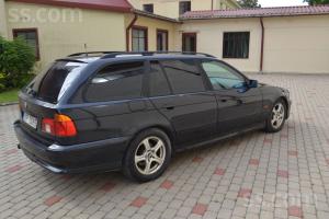 Black BMW 530 2000 in Aizkraukle, with an engine capacity of 3.00 L and mileage of 392 thousand km for 1300 €, photo 6 on AUTOMOTO.COM.LV
