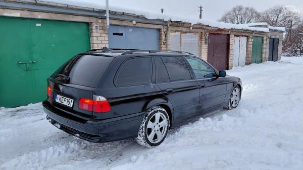 Melns BMW 530 2001 Mažeikiai, ar dzinēja tilpumu 3.00 L un nobraukumu 490 tūkst. km par 1750 €, foto 6 vietnē AUTOMOTO.COM.LV