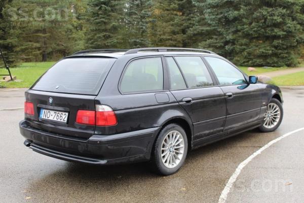 Melns BMW 530 2001 Rīga, ar dzinēja tilpumu 3.00 L un nobraukumu 400 tūkst. km par 2999 €, foto 6 vietnē AUTOMOTO.COM.LV