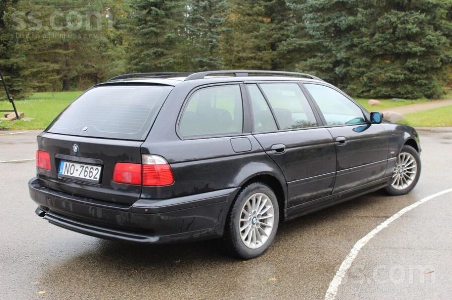 Melns BMW 530 2001 Rīga, ar dzinēja tilpumu 3.00 L un nobraukumu 400 tūkst. km par 2999 €, foto 6 vietnē AUTOMOTO.COM.LV