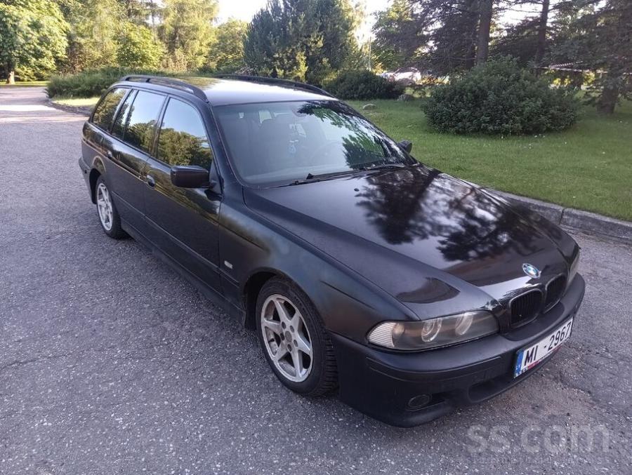 Melns BMW 530 2002 Rīga, ar dzinēja tilpumu 3.00 L un nobraukumu 490 tūkst. km par 1600 €, foto 1 vietnē AUTOMOTO.COM.LV