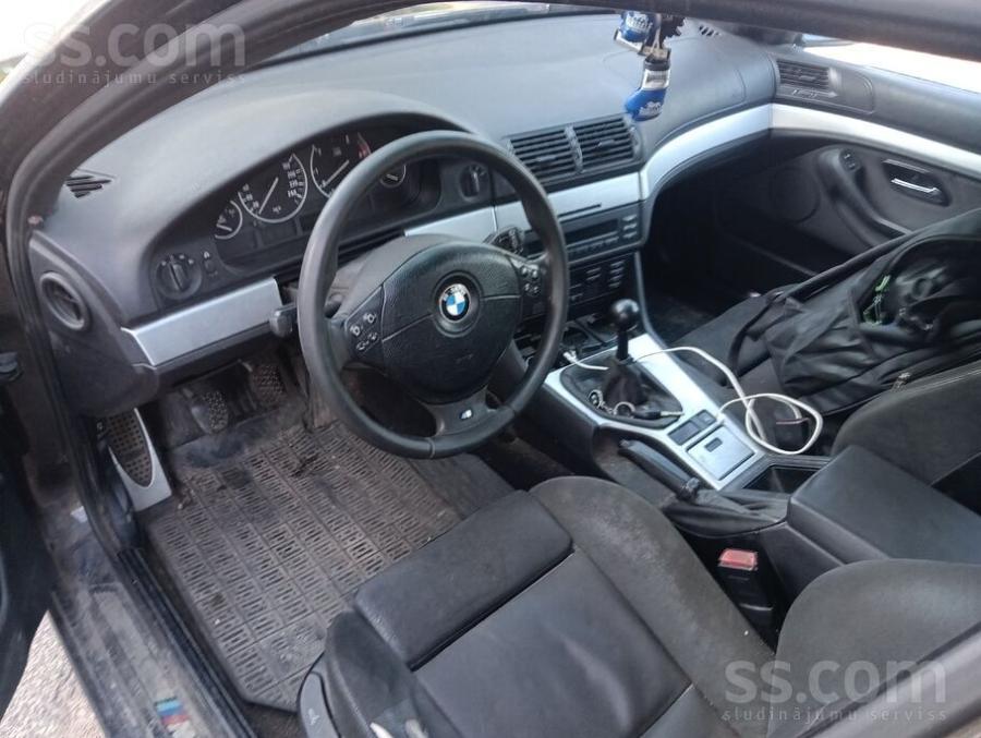 Melns BMW 530 2002 Rīga, ar dzinēja tilpumu 3.00 L un nobraukumu 490 tūkst. km par 1600 €, foto 6 vietnē AUTOMOTO.COM.LV