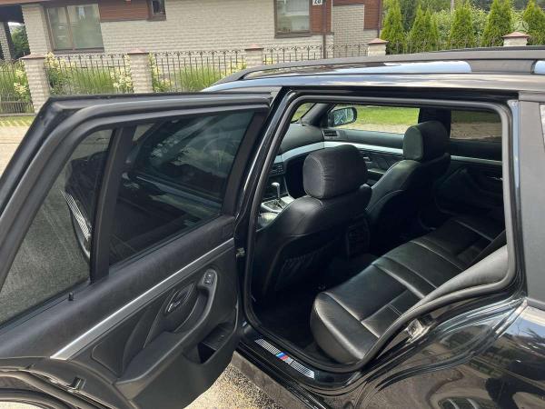 Melns BMW 530 2002 Viļņa, ar dzinēja tilpumu 3.00 L un nobraukumu 400 tūkst. km par 3100 €, foto 7 vietnē AUTOMOTO.COM.LV
