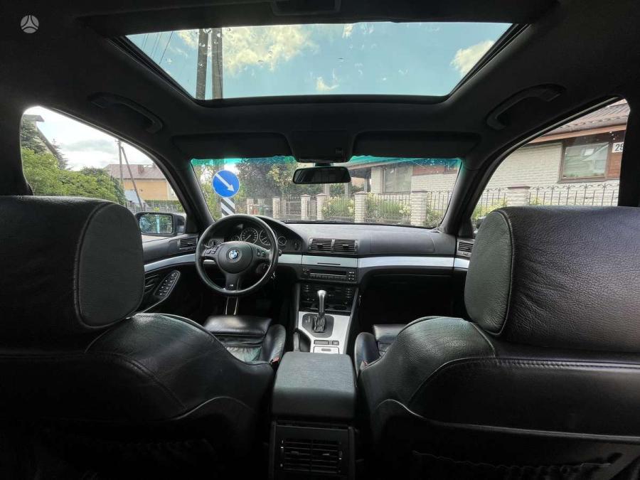 Melns BMW 530 2002 Viļņa, ar dzinēja tilpumu 3.00 L un nobraukumu 400 tūkst. km par 3100 €, foto 13 vietnē AUTOMOTO.COM.LV
