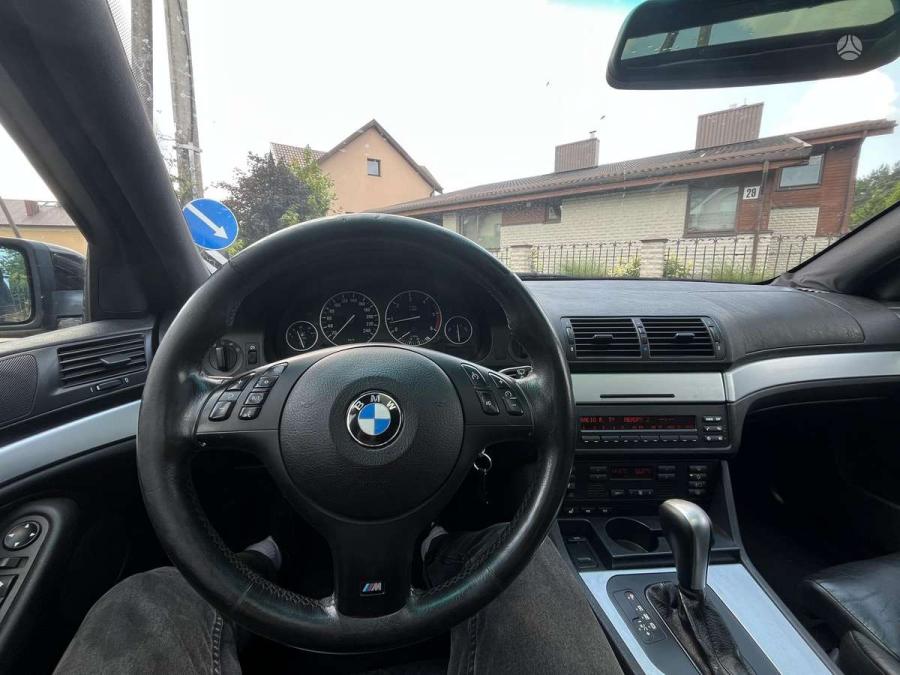 Melns BMW 530 2002 Viļņa, ar dzinēja tilpumu 3.00 L un nobraukumu 400 tūkst. km par 3100 €, foto 14 vietnē AUTOMOTO.COM.LV