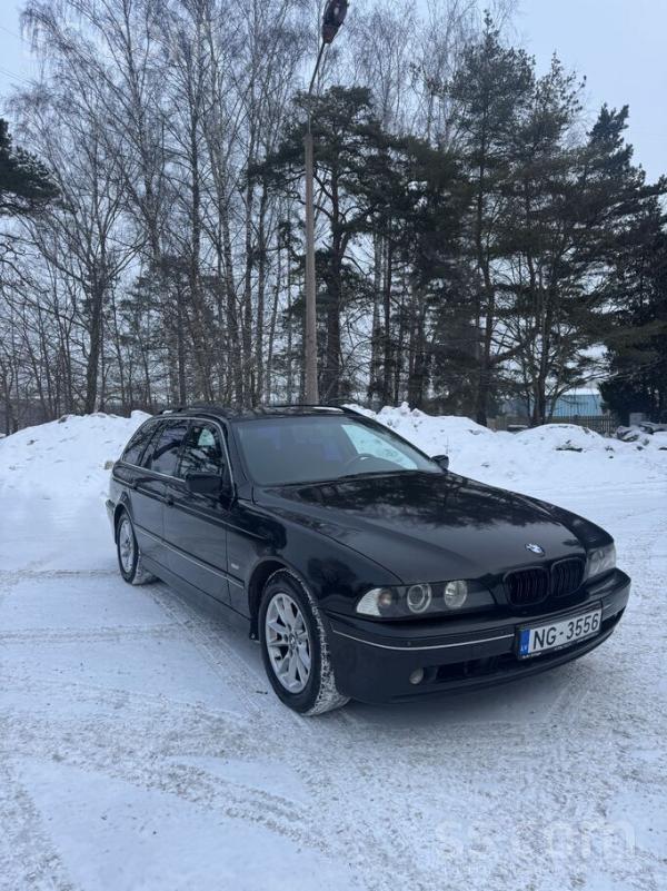 Black BMW 530 2003 in Jurmala, with an engine capacity of 3.00 L and mileage of 0 thousand km for 2888 €, photo 1 on AUTOMOTO.COM.LV