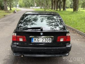 Black BMW 530 2003 in Riga, with an engine capacity of 3.00 L and mileage of 343 thousand km for 2500 €, photo 5 on AUTOMOTO.COM.LV