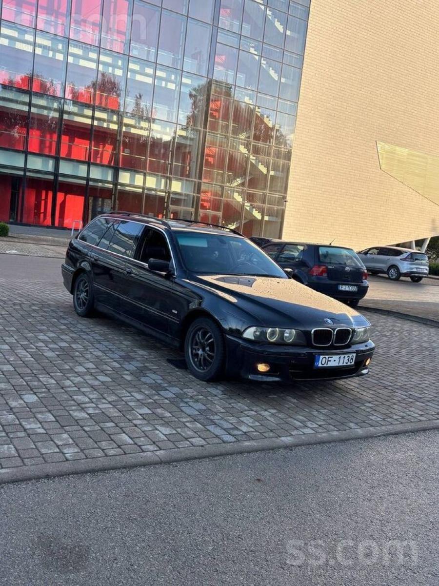 Black BMW 530 2003 in Rezekne, with an engine capacity of 3.00 L and mileage of 352 thousand km for 2680 €, photo 14 on AUTOMOTO.COM.LV