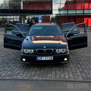 Black BMW 530 2003 in Rezekne, with an engine capacity of 3.00 L and mileage of 352 thousand km for 2680 €, photo 1 on AUTOMOTO.COM.LV