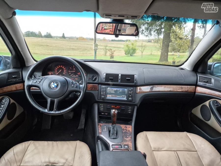 Black BMW 530 2003 in Vilnius, with an engine capacity of 2.90 L and mileage of 360 thousand km for 1450 €, photo 10 on AUTOMOTO.COM.LV