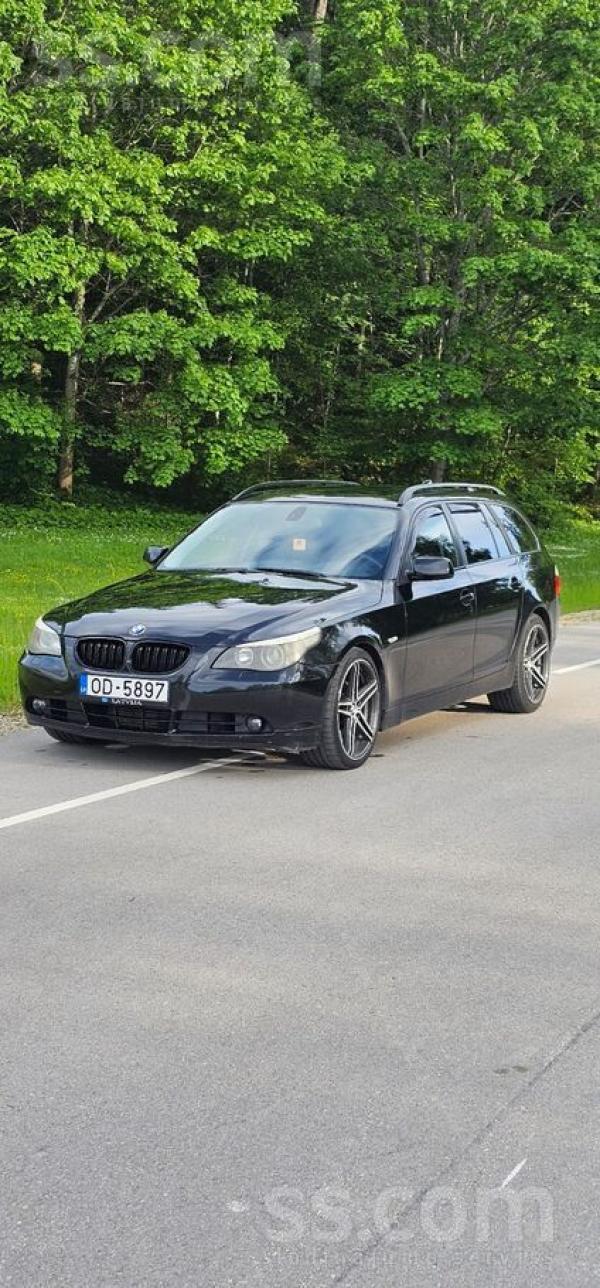 Melns BMW 530 2004 Alūksne, ar dzinēja tilpumu 3.00 L un nobraukumu 334 tūkst. km par 3500 €, foto 2 vietnē AUTOMOTO.COM.LV