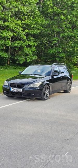 Melns BMW 530 2004 Alūksne, ar dzinēja tilpumu 3.00 L un nobraukumu 334 tūkst. km par 3500 €, foto 2 vietnē AUTOMOTO.COM.LV
