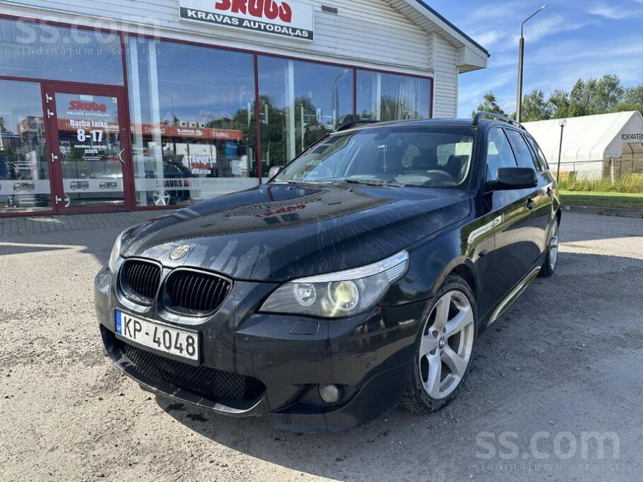 Melns BMW 530 2004 Jelgava, ar dzinēja tilpumu 3.00 L un nobraukumu 340 tūkst. km par 3299 €, foto 1 vietnē AUTOMOTO.COM.LV