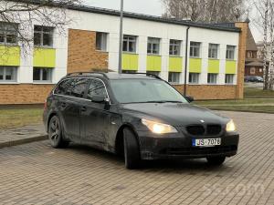 Black BMW 530 2004 in Rezekne, with an engine capacity of 3.00 L and mileage of 420 thousand km for 2100 €, photo 2 on AUTOMOTO.COM.LV