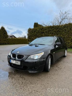 Melns BMW 530 2004 Rīga, ar dzinēja tilpumu 3.00 L un nobraukumu 406 tūkst. km par 2900 €, foto  vietnē AUTOMOTO.COM.LV