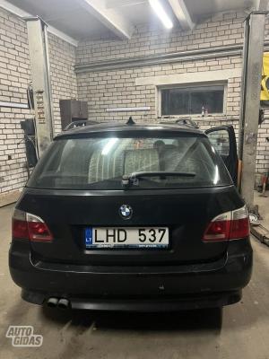 Black BMW 530 2004 in Anyksciai, with an engine capacity of 3.00 L and mileage of 344 thousand km for 2000 €, photo 3 on AUTOMOTO.COM.LV