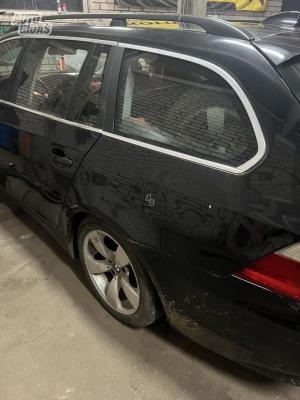 Black BMW 530 2004 in Anyksciai, with an engine capacity of 3.00 L and mileage of 344 thousand km for 2000 €, photo 5 on AUTOMOTO.COM.LV