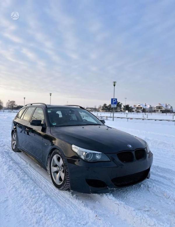 Black BMW 530 2004 in Silute, with an engine capacity of 2.99 L and mileage of 430 thousand km for 3450 €, photo 1 on AUTOMOTO.COM.LV