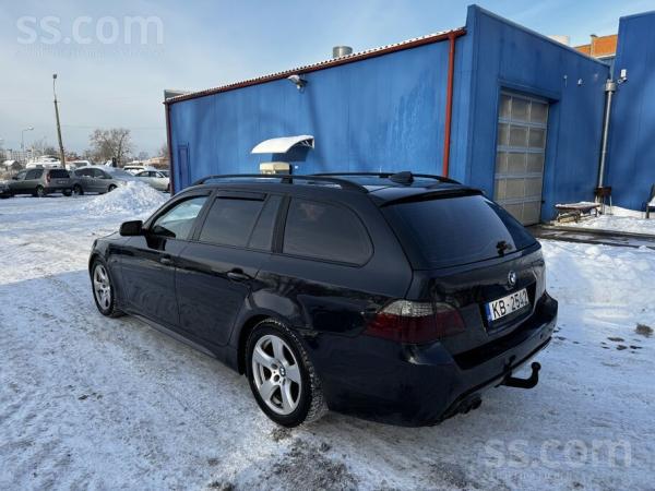 Black BMW 530 2004 in Liepaja, with an engine capacity of 3.00 L and mileage of 420 thousand km for 4200 €, photo 2 on AUTOMOTO.COM.LV