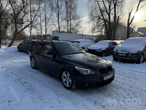 Black BMW 530 2004 in Liepaja, with an engine capacity of 3.00 L and mileage of 420 thousand km for 4200 €, photo 4 on AUTOMOTO.COM.LV