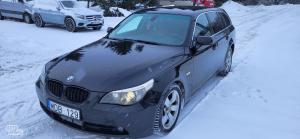 Black BMW 530 2004 in Klaipeda, with an engine capacity of 3.00 L and mileage of 391 thousand km for 2750 €, photo 3 on AUTOMOTO.COM.LV