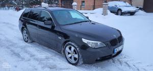 Black BMW 530 2004 in Klaipeda, with an engine capacity of 3.00 L and mileage of 391 thousand km for 2750 €, photo 4 on AUTOMOTO.COM.LV
