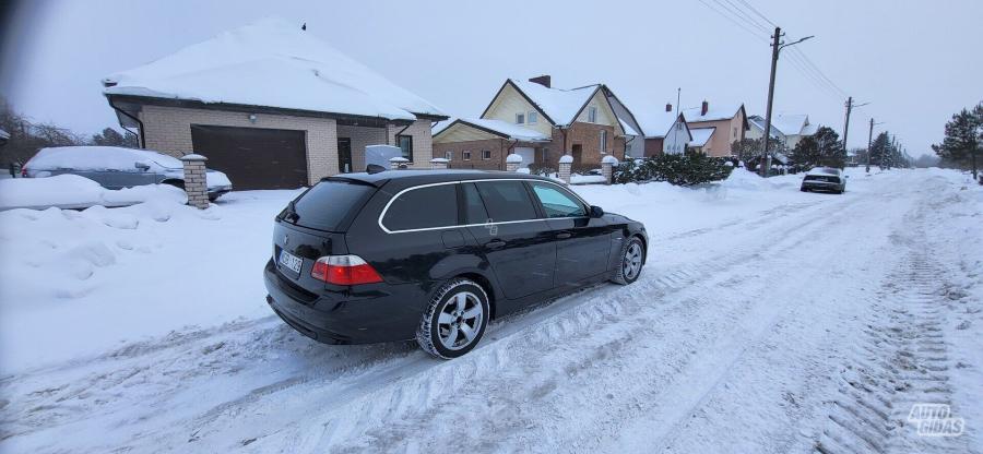 Black BMW 530 2004 in Klaipeda, with an engine capacity of 3.00 L and mileage of 391 thousand km for 2750 €, photo 6 on AUTOMOTO.COM.LV